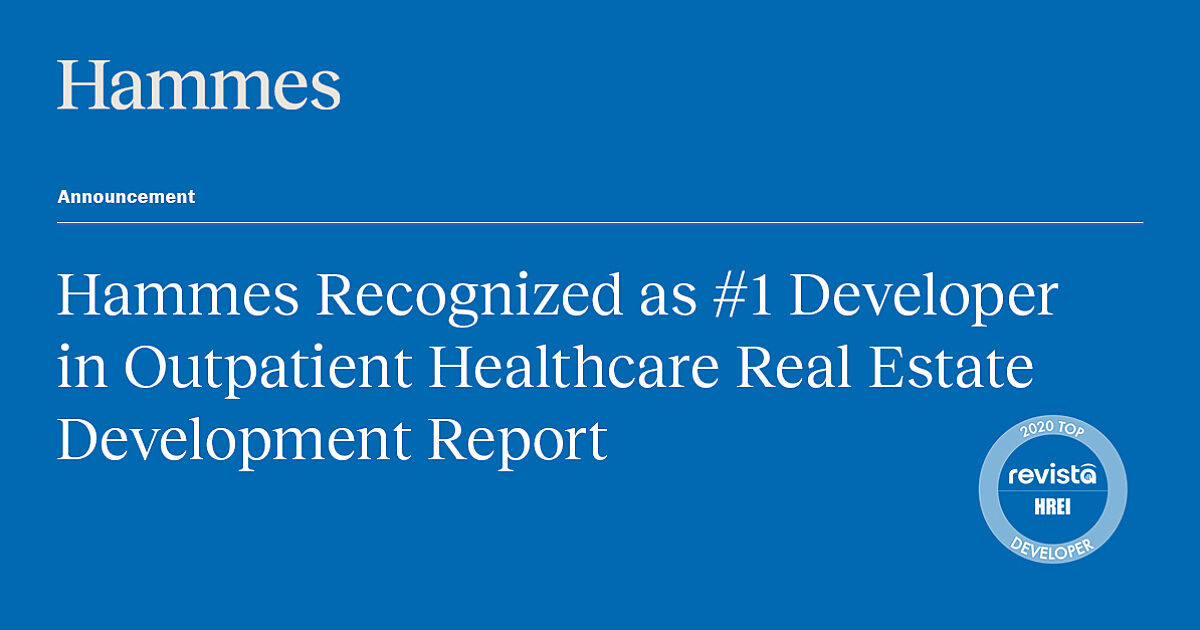 Hammes | Hammes has been recognized as the nation’s top developer in…