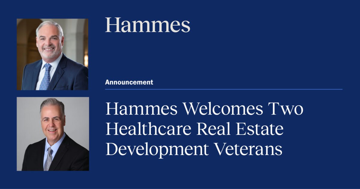 Hammes | Hammes is pleased to announce the hire of two seasoned…