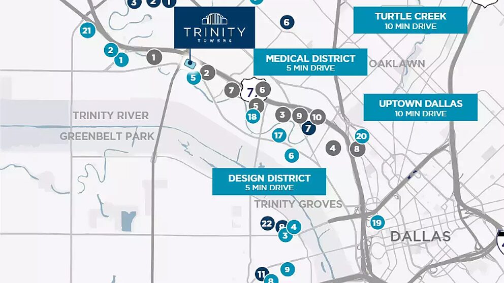 Trinity Towers | Location