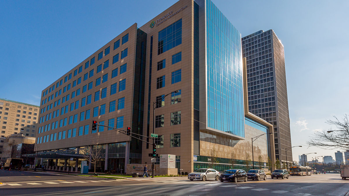 Hammes served as the developer for the 9-story AMITA Health… | Hammes